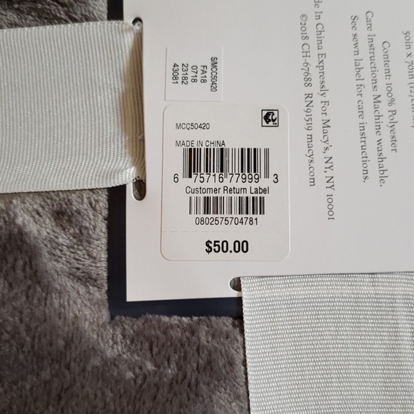 Charter Club | Bedding | Charter Club Cozy Plush Throw | Poshmark